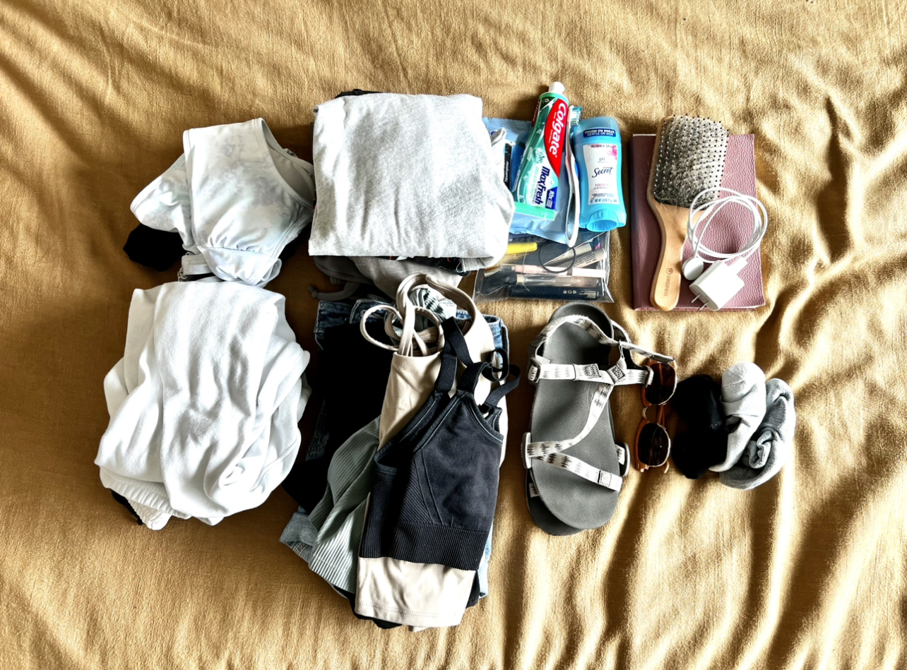 How To Pack Light For A Week | Traveling Light